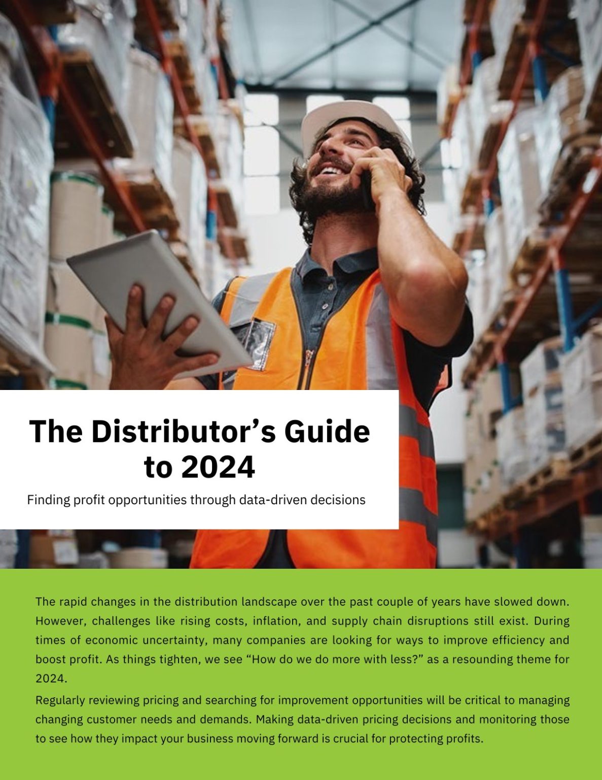 Pricing and Profit Optimization Software for Distributors